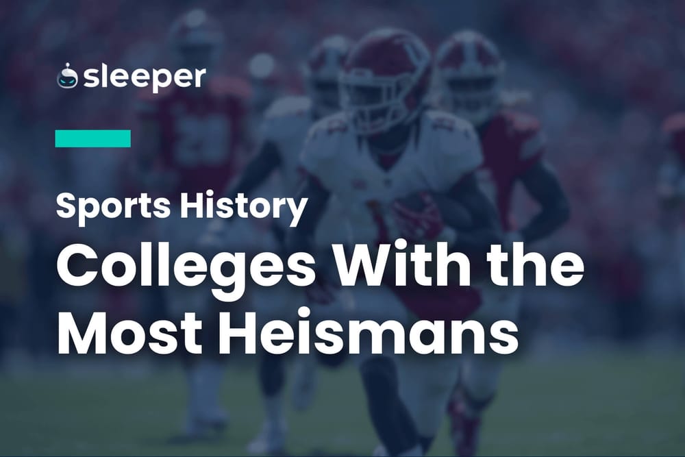 Which College Football Teams Have the Most Heisman Trophy Winners?