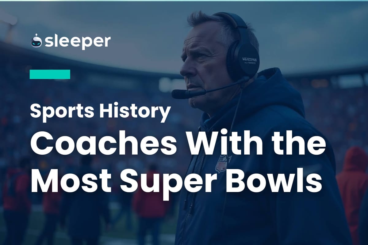 The NFL Coaches With the Most Super Bowl Wins