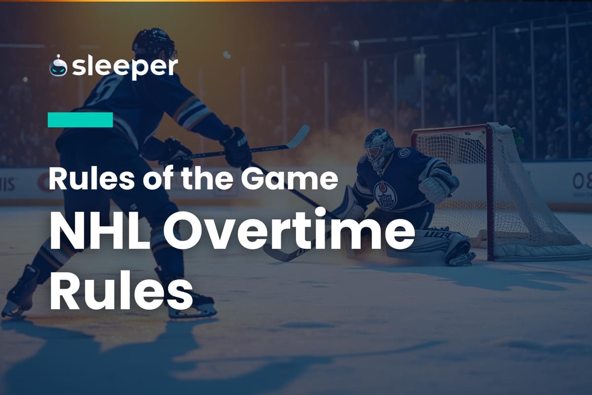 NHL Overtime Rules: How Overtime Works in Hockey