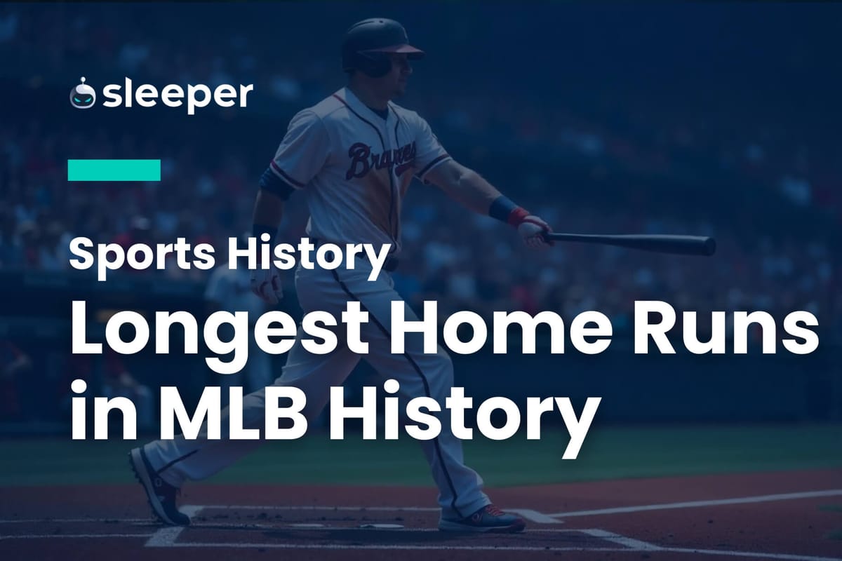 The 10 Longest Home Runs in Major League Baseball History