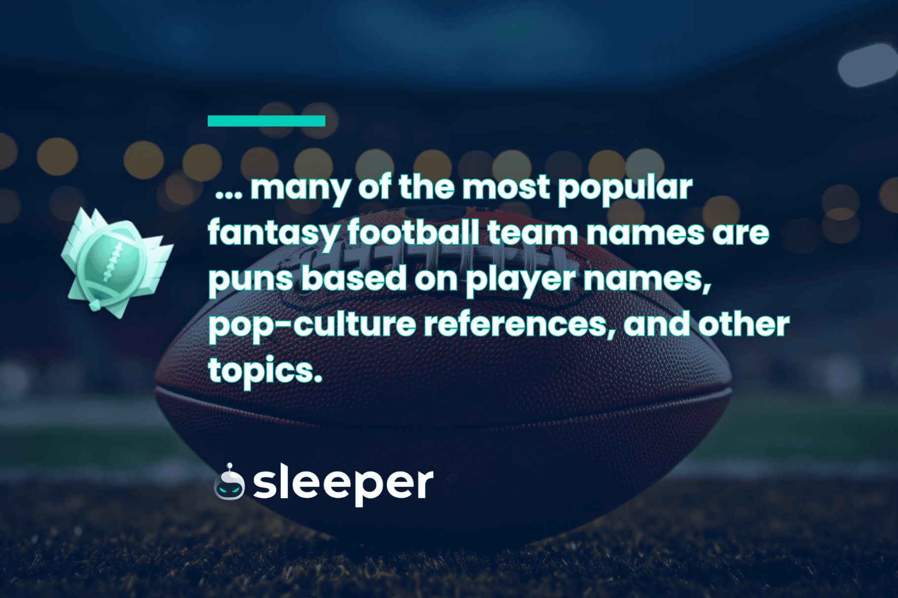 Best Fantasy Football Names For Your Team