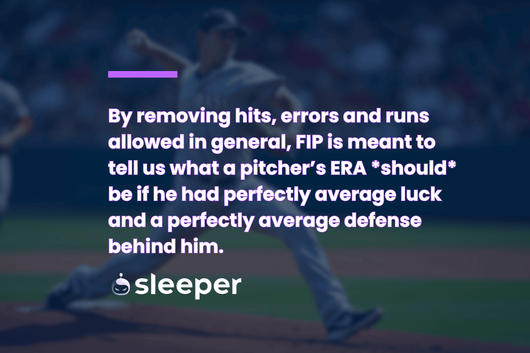 What Is Fielding Independent Pitching (FIP) in Baseball?