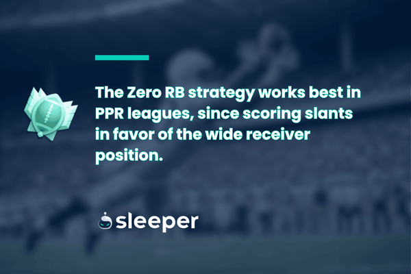 Zero RB Strategy in Fantasy Football: What It Is and How to Use It
