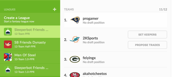 Announcing Keeper Leagues
