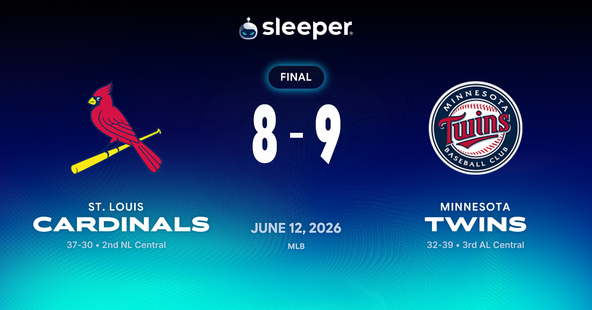 STL @ MIN - 6/12/26 - Sleeper
