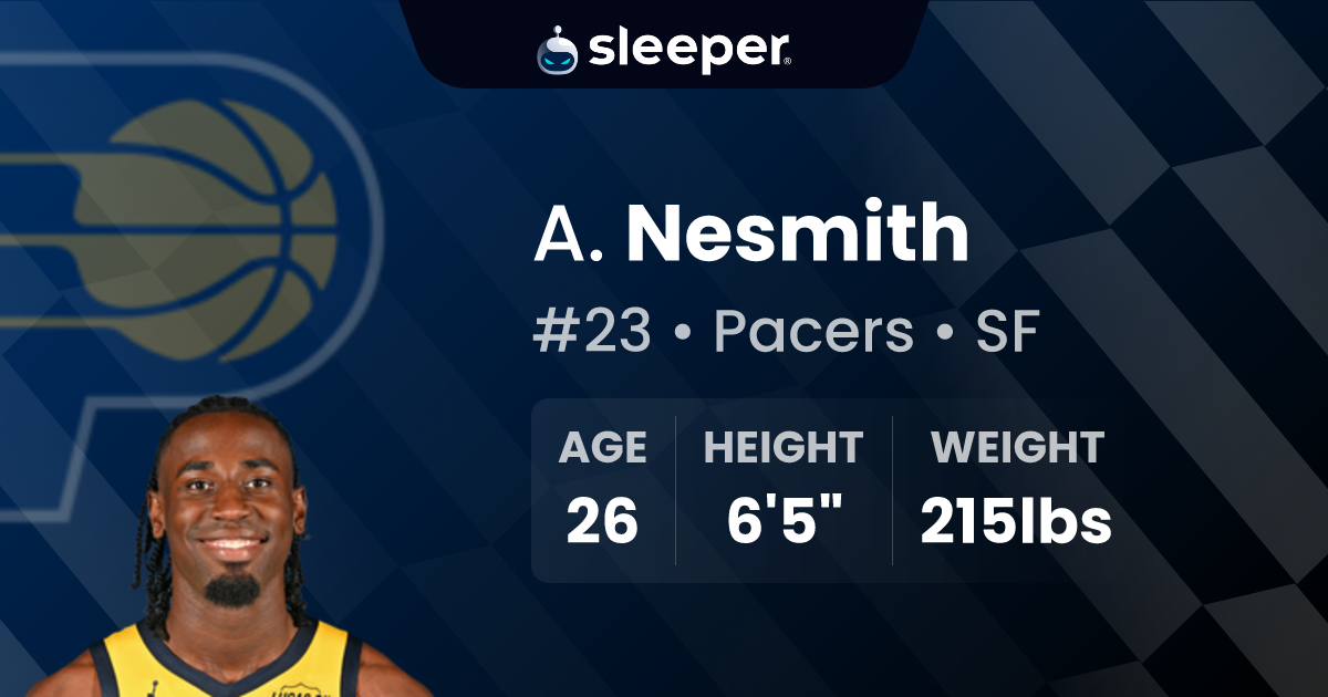 Aaron Nesmith Stats, Info and Projections - Sleeper