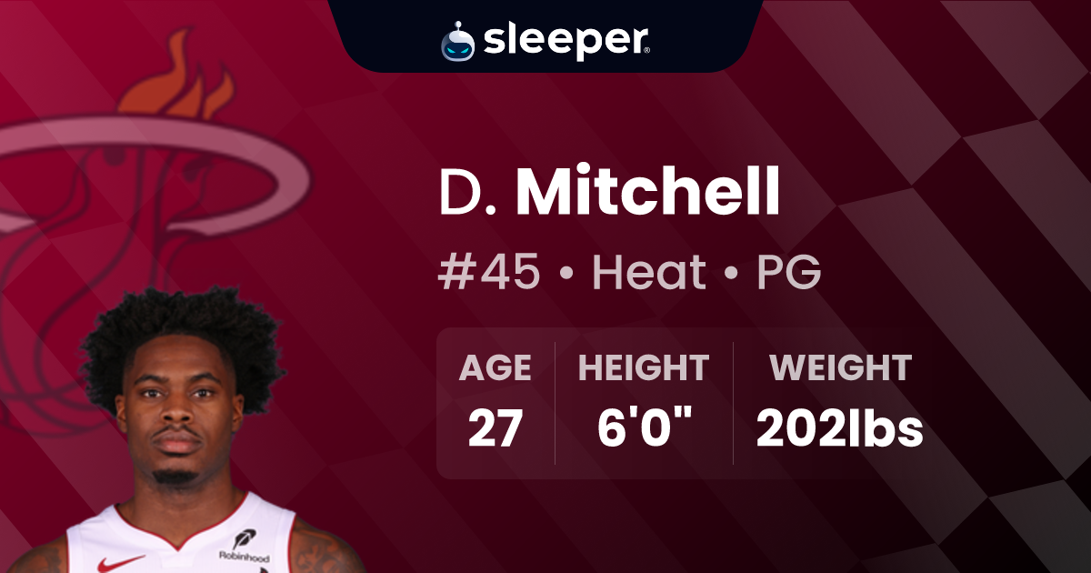Davion Mitchell Stats, Info and Projections - Sleeper