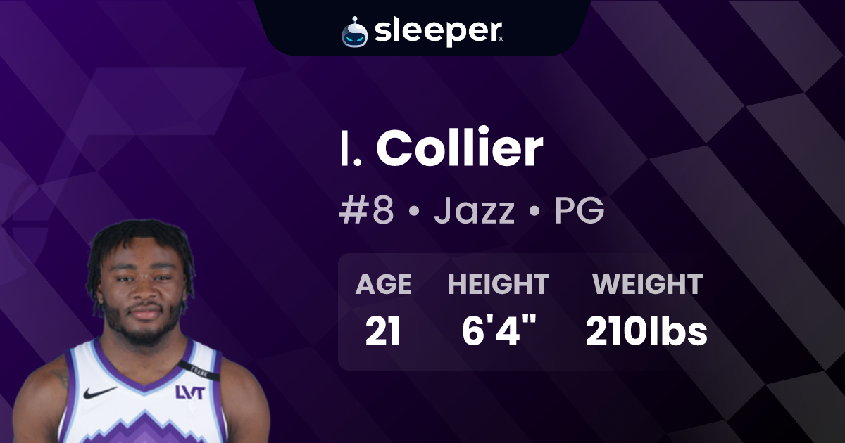 Isaiah Collier Stats, Info and Projections - Sleeper