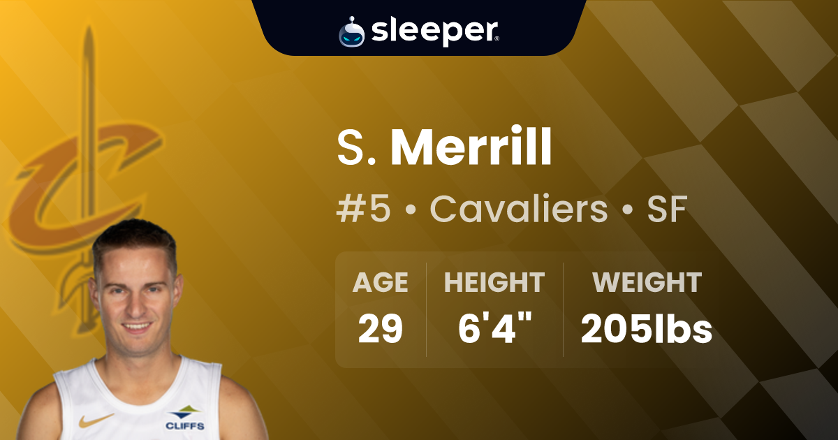 Sam Merrill Stats, Info and Projections - Sleeper
