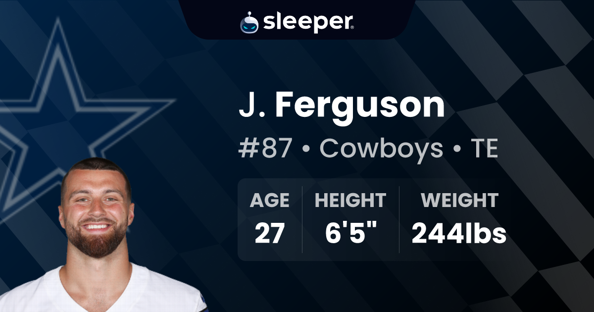 Jake Ferguson Stats, Info and Projections - Sleeper
