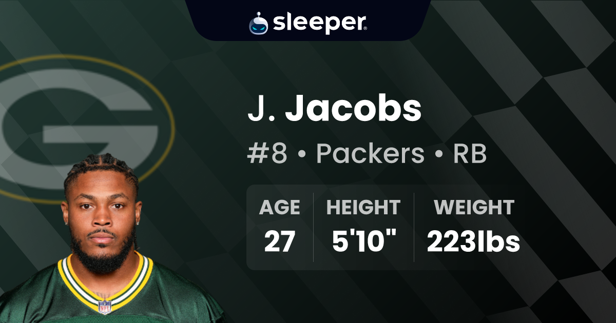 Josh Jacobs Stats, Info and Projections - Sleeper